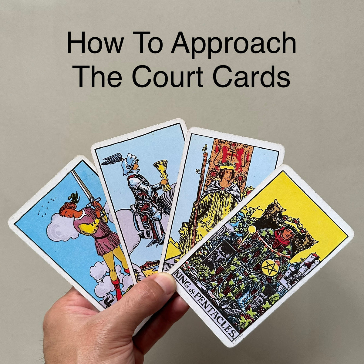 How to Approach the Court Cards Tarot Class - 1 Hour – Shining Moon Studio