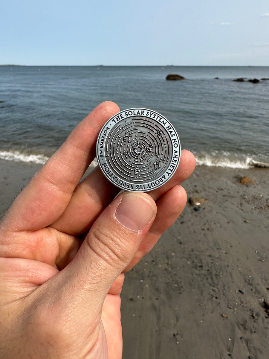 Zodiac & Solar System Coin – Shining Moon Studio